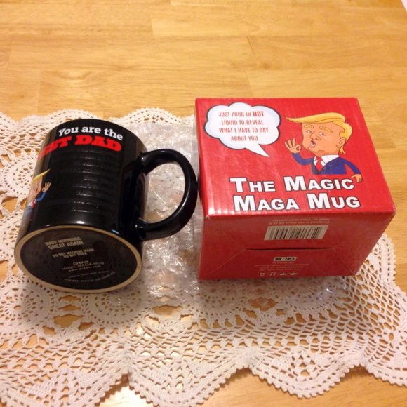 MAGA | Dining | Trump Collectible Maga Coffee Cup For Birthday Fathers ...